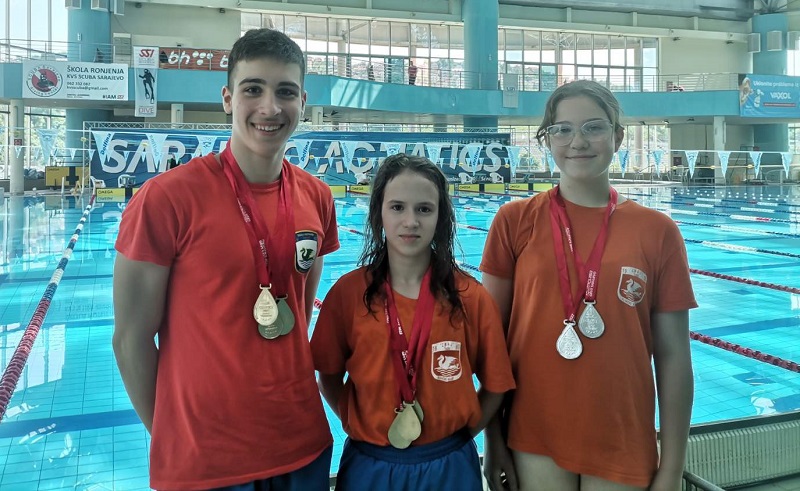 Plivačima PK „Zmaj-Alpamm“ osam medalja na međunarodnom mitingu u ...
