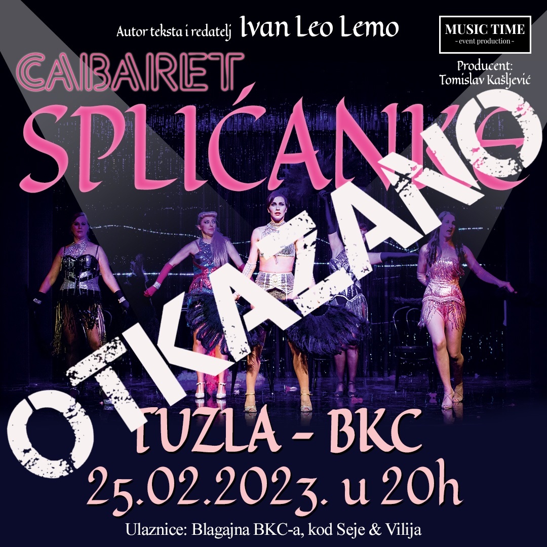 BKC TK: Otkazana cabaret predstava "Splićanke" - TuzlaInfo.ba