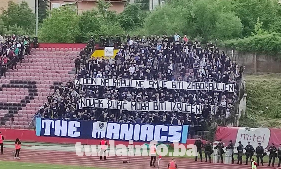 Stadion Tušanj: Navijači Željezničara traže pravdu za žrtve masakra na ...