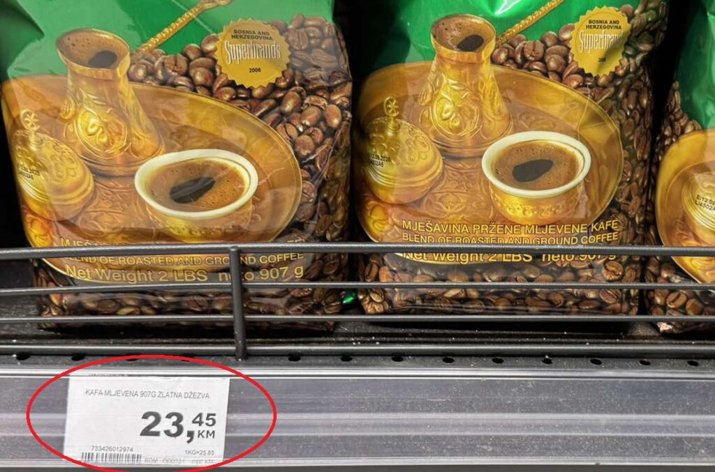 Cijena u koju je teško povjerovati: Koliko košta kilogram kafe u bh ...